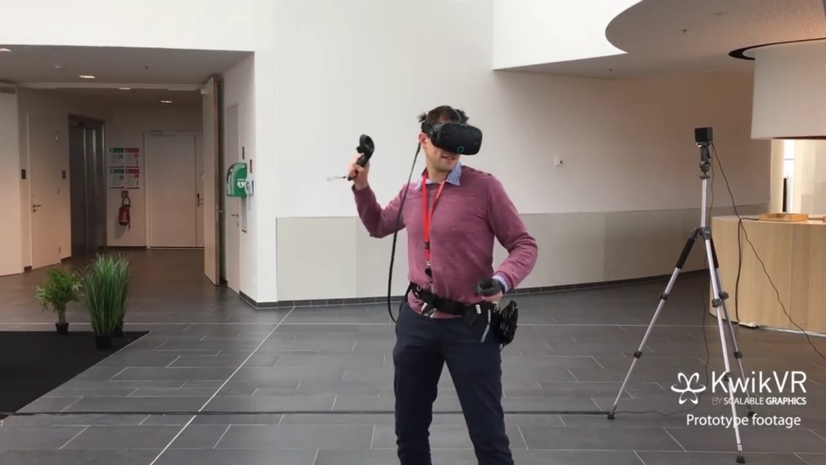 KwikVR befreit Oculus Rift & HTC Vive von Kabeln - Schweizer Virtual Reality News