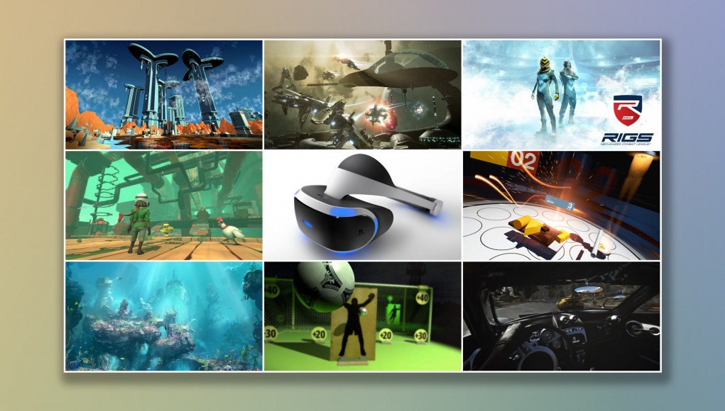 Sony bringt Playstation VR mit Demo Games - Schweizer Virtual Reality News