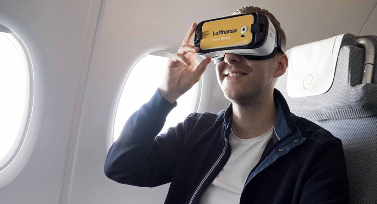 Glasboden-Sicht bei der Lufthansa mit VR-App - Schweizer Virtual ...