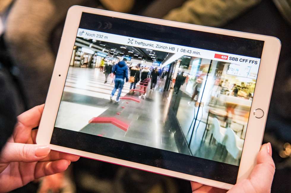 SBB setzen künftig AR am HB Zürich ein - Schweizer Virtual Reality News