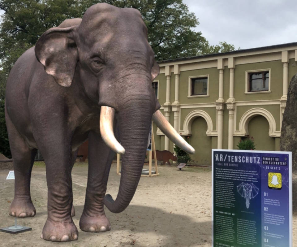 Kölner Zoo: Virtuelle Elefanten dank Augmented Reality - Schweizer ...