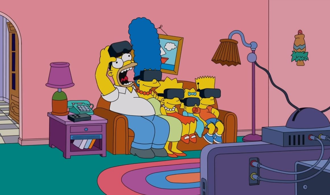 VR-Couch-Gag mit den Simpsons - Schweizer Virtual Reality News